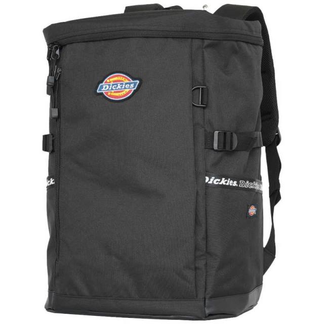 ディッキーズ　BOX型デイパック スクールリュック 35L PC対応 15.6inch 撥水 カラー/ブラック　DK-11184-CO/BK