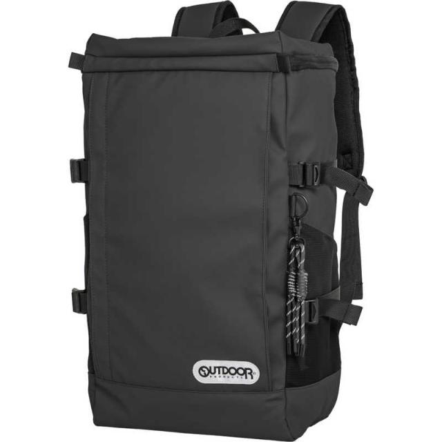 OUTDOOR　ボックスデイパック カジュアルリュック 32L ブラック　OD-11190-BK