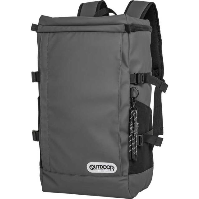 OUTDOOR　ボックスデイパック カジュアルリュック 32L グレー　OD-11190-GY