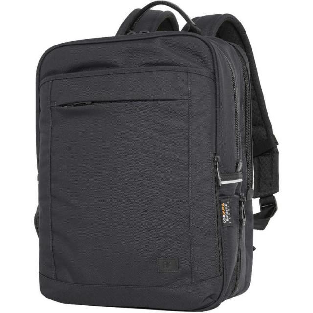 バリスティックスピリット　ビジネスリュック 15.6インチPC対応 コーデュラナイロン ブラック　BS-3233-BK