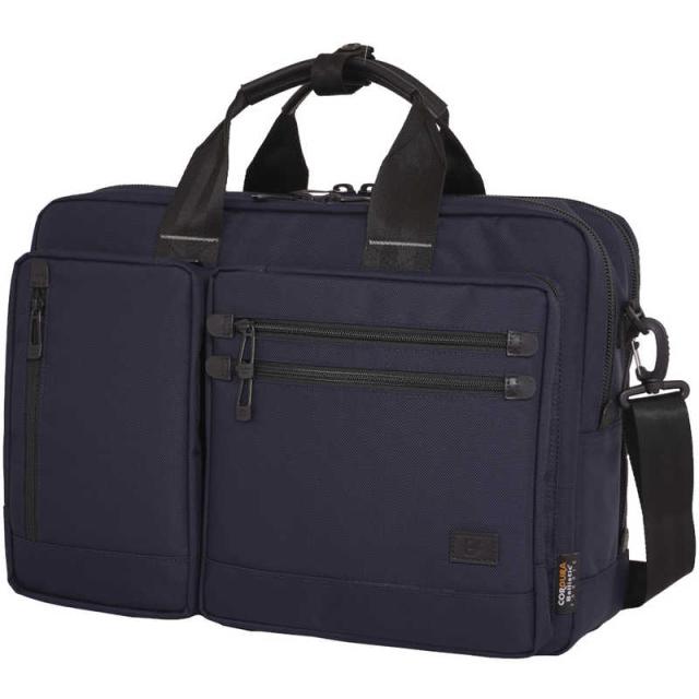 バリスティックスピリット　3WAYビジネスブリーフ 14インチPC対応 コーデュラナイロン ネイビー　BS-3234-NV