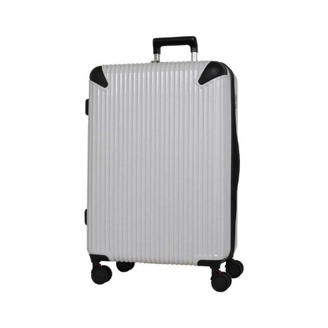 SPALDING　スポルディング サスペンション キャリーケース ホワイトカーボン (TSAロック搭載)　SP083664WHC