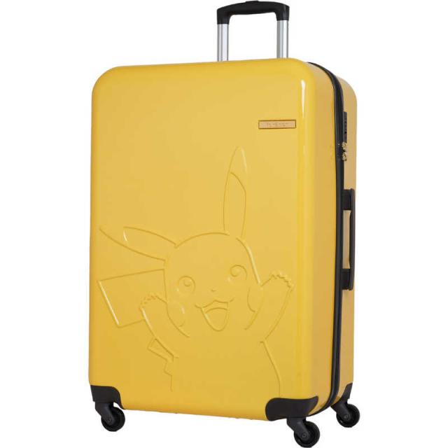 ポケモン　ピカチュウ キャリーケース イエロー [TSAロック搭載 /約95L /5泊〜1週間]　PK-0864-69-YE