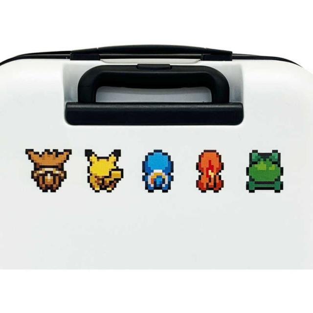 ポケモン ピクセルアート キャリーケース ホワイト [TSAロック搭載 /約