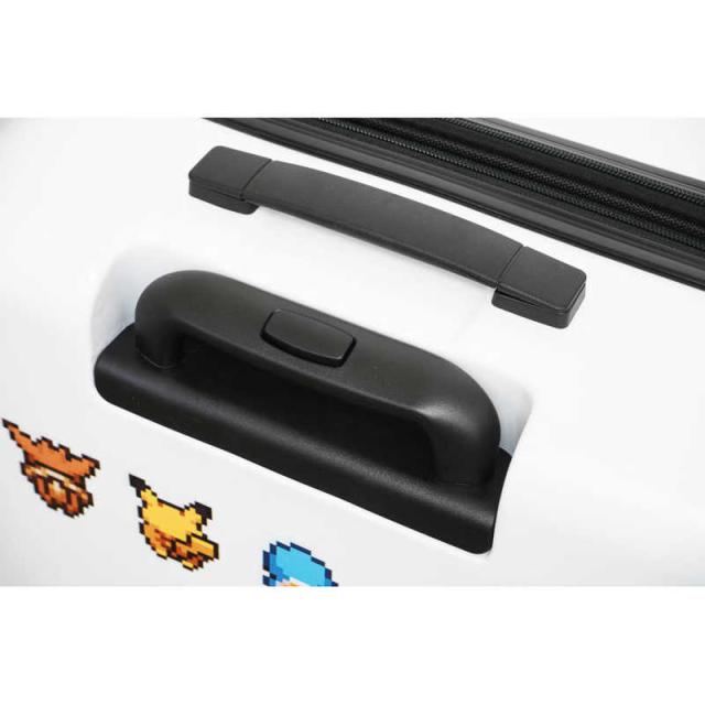 ポケモン ピクセルアート キャリーケース ホワイト [TSAロック搭載 /約