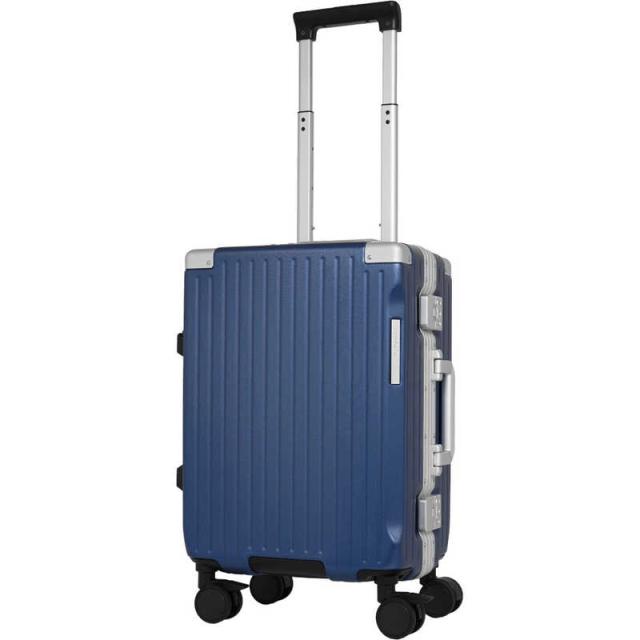 SKYNAVIGATOR　スーツケース フレームタイプ 旅行日数目安：1〜3泊 33L 機内持ち込みサイズ 預け入れ無料 ［ TSAロック搭載 ］ ネイビー　SK-0895-46-NV