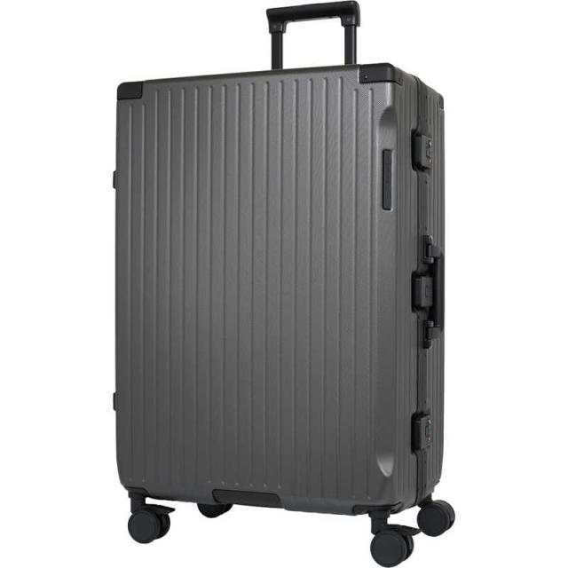 SKYNAVIGATOR　スーツケース フレームタイプ 旅行日数目安：1週間以上 87L 預け入れ無料 ［ TSAロック搭載 ］ ガンメタ　SK-0895-67-GM