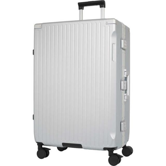 SKYNAVIGATOR　スーツケース フレームタイプ 旅行日数目安：1週間以上 87L 預け入れ無料 ［ TSAロック搭載 ］ シルバー　SK-0895-67-SV
