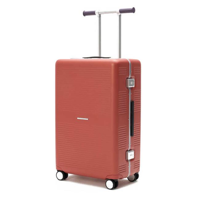 RAWROW　スーツケース R TRUNK FRAME フレームタイプ 旅行日数目安：7〜8泊 88L TSAロック搭載 預け入れ無料 ［TSAロック搭載］ スカイコーラル　R-TRUNK-FRAME-88L-SCO