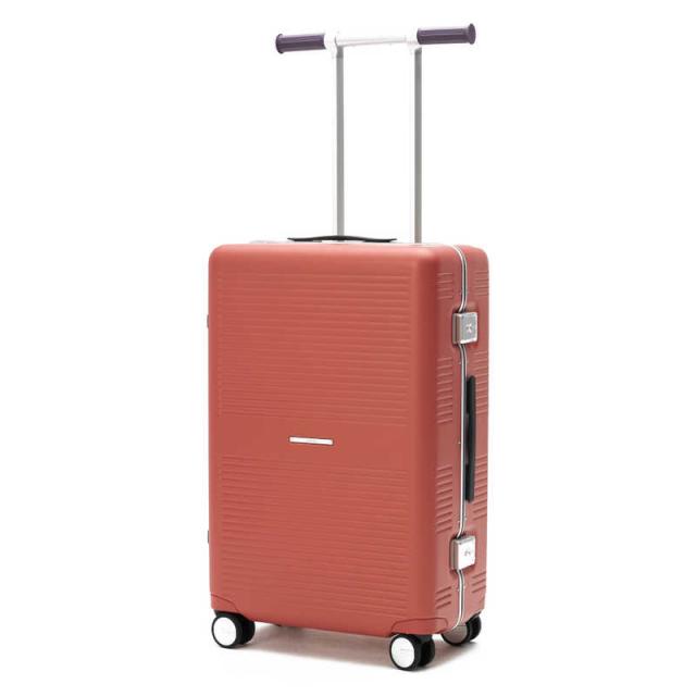 RAWROW　スーツケース R TRUNK FRAME フレームタイプ 旅行日数目安：5〜6泊 63L TSAロック搭載 預け入れ無料 ［TSAロック搭載］ スカイコーラル　R-TRUNK-FRAME-63L-SCO
