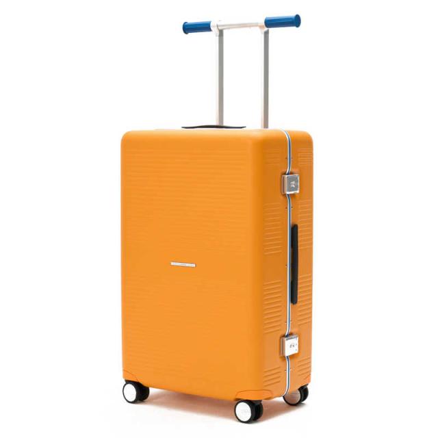 RAWROW　スーツケース R TRUNK FRAME フレームタイプ 旅行日数目安：7〜8泊 88L TSAロック搭載 預け入れ無料 ［TSAロック搭載］ ロードイエロー　R-TRUNK-FRAME-88L-RYE