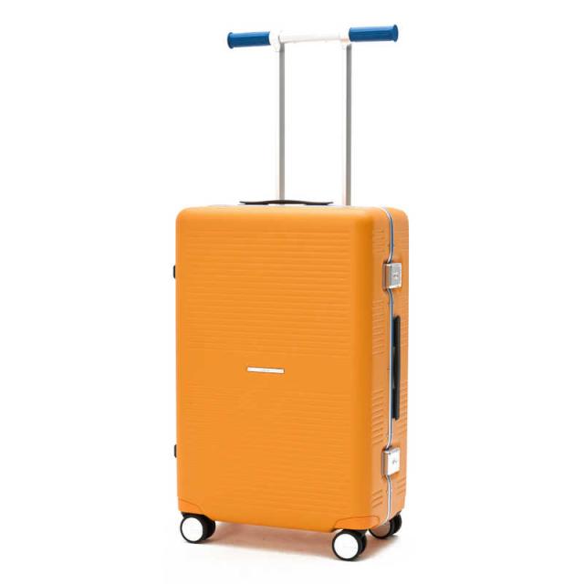 RAWROW　スーツケース R TRUNK FRAME フレームタイプ 旅行日数目安：5〜6泊 63L TSAロック搭載 預け入れ無料 ［TSAロック搭載］ ロードイエロー　R-TRUNK-FRAME-63L-RYE