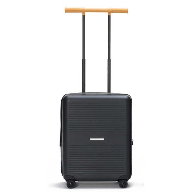 RAWROW　スーツケース R TRUNK LITE ファスナータイプ 旅行日数目安：3〜4泊 37L 拡張機能付き TSAロック搭載 預け入れ無料 ［TSAロック搭載］ ブラック　R-TRUNK-LITE-37L-BK