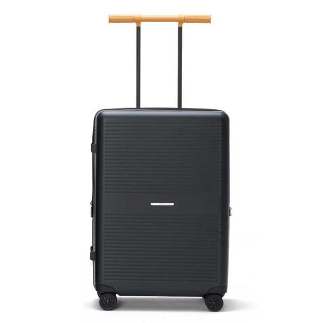 RAWROW　スーツケース R TRUNK LITE ファスナータイプ 旅行日数目安：6〜7泊 72L 拡張機能付き TSAロック搭載 預け入れ無料 ［TSAロック搭載］ ブラック　R-TRUNK-LITE-72L-BK