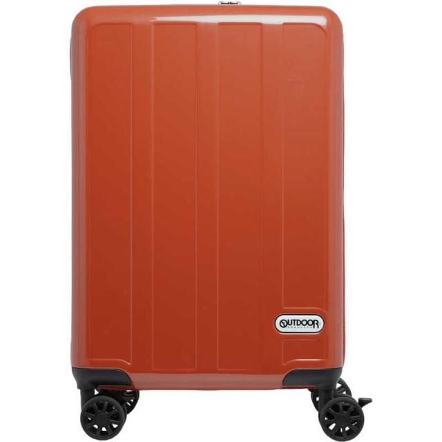 OUTDOOR　スーツケース ファスナータイプ 旅行日数目安： 3〜4泊 37L TSAロック搭載 内装仕切り付き フットストッパー付き 機内持ち込みサイズ ［TSAロック搭載］ ブラック　OD-0904-48-BK OUTDOOR スーツケース ファスナータイプ 旅行日数目安： 3〜4泊 37L