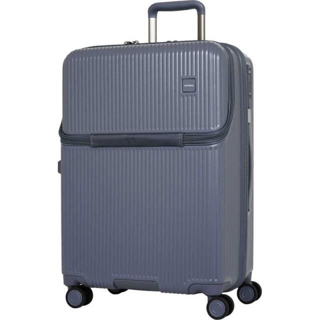 【2025年12月31日発売予定】オルティモ　スーツケース ファスナータイプ フロントオープン 預け入れサイズ [TSAロック搭載 /約61L /3泊〜5泊 ] シャドーネイビー　OT088758NSNV