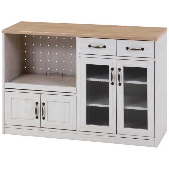 不二貿易　キッチンカウンター 120幅 NA×WH　97955