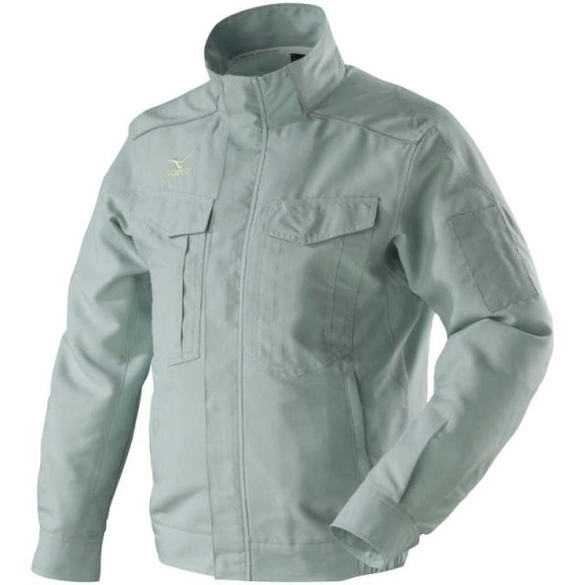 ミズノ　ワークジャケット(春夏素材)［ユニセックス］ L 32：グリーン　C2JE818232