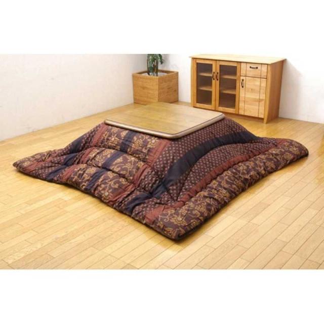 イケヒコ　こたつ布団 万葉(マンヨウ) ［対応天板サイズ：約90×180cm /長方形］ ブラウン
