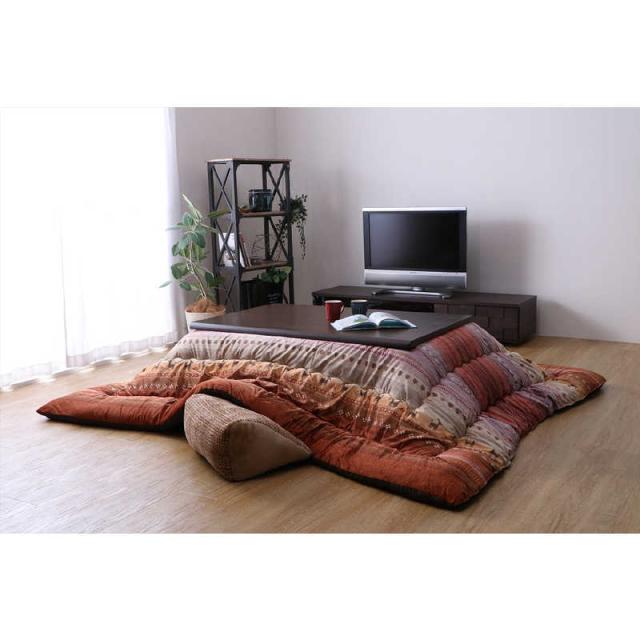 イケヒコ　こたつ掛け布団 ラディ (オレンジ) 205×285cm [対応天板サイズ：約80×150cm /長方形]