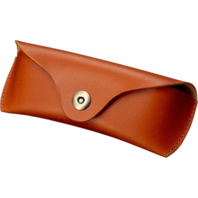 パール　本革メガネケース SBR本革　HL-1