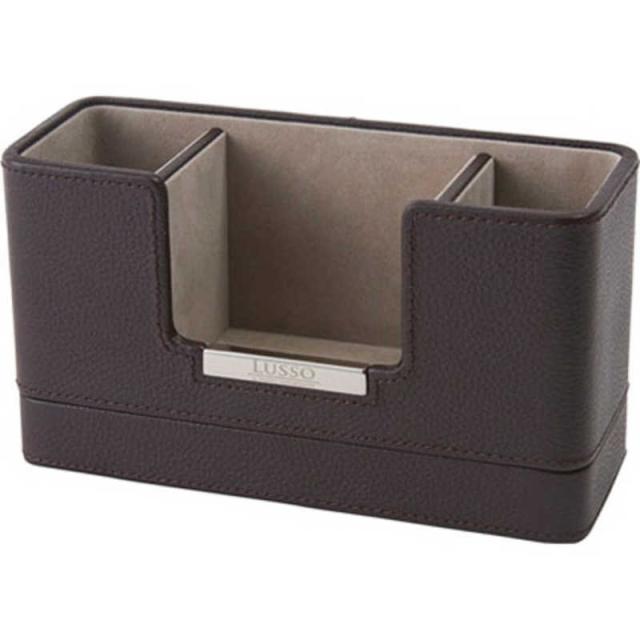 名古屋眼鏡　メガネケース LUSSO 本革 オーバーナイター　240-014