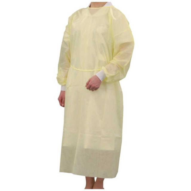 竹虎　竹虎　フェルラックＮｏ．４０（アイソレーションガウンフリー）イエロー　１０枚入×１０袋 イエロー　076522