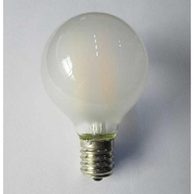 東京メタル LEDフィラメント型電球 フロスト 口金E17 25W相当(電球色) [E17 ボール電球形 25W相当 電球色 1個 全方向タイプ] LG502LFの通販はau PAY ...