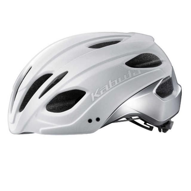 オージーケーカブト　REZZA-3 ツートンホワイト S/M(55-58cm)　REZZA_3