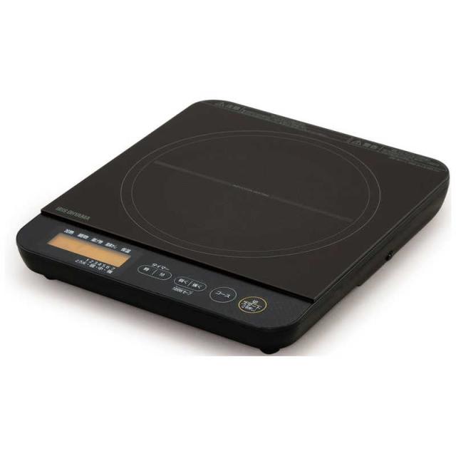 アイリスオーヤマ　IRIS OHYAMA　1口IHコンロ 1400W 液晶付き I　IHC-TE7-B