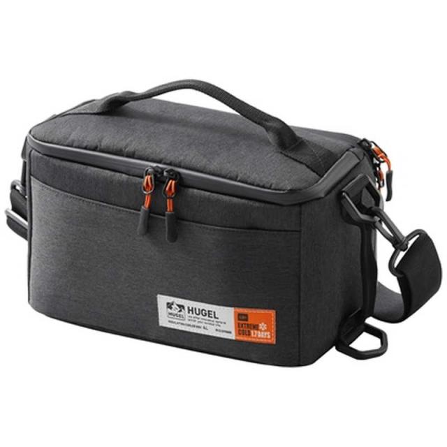 アイリスオーヤマ　IRIS OHYAMA　HUGEL 2wayエアロゲルソフトクーラーボックス 4L チャコールグレー　AGSC-4C2