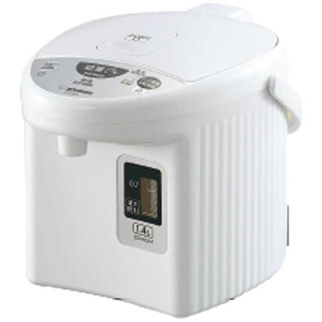 象印マホービン　ZOJIRUSHI　電気ポット  [1.4L/蒸気セーブ機能]　CD-KG14 ホワイト