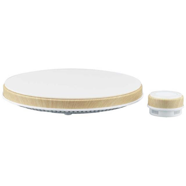 MAINTS　IH調理器 ホットトリベット(HOT TRIVET) ［1口 /100V］ ホワイト×ウッド　MA-003