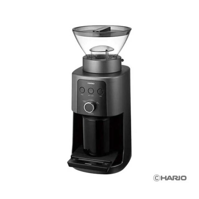 ハリオ　Electric Coffee Grinder Libra メタリックグレー　EGSN-8-MG