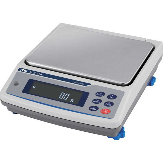 A＆D　A&D防塵･防水型校正用分銅内蔵中量級天びん 　GX12001M