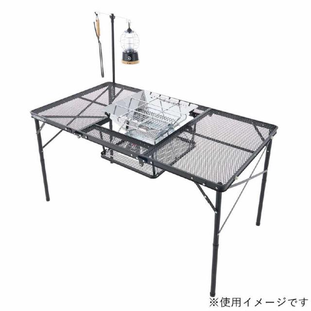 ロゴス　アウトドア用品 ギア アイアンメッシュ 3FD BBQテーブル 13070-BC　73581002
