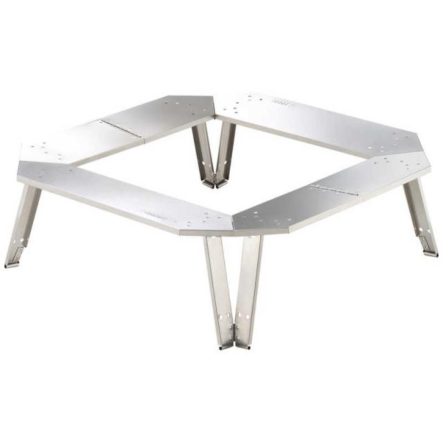 ロゴス　イージーステン囲炉裏テーブル ［ロースタイル /ステンレス製 /単品］　73561001