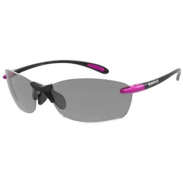 山本光学　Airless-Leaf fit SALF-0053 BK(ブラック×マゼンタ/偏光ライトスモーク)　SALF_0053_BK_