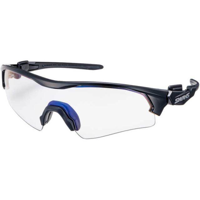 山本光学　スワンズ サングラス FACEONE BK (ブラック×マットブラック/調光クリア to スモーク)　FO-0166-BK