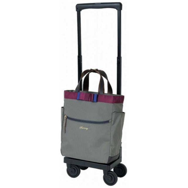 スワニー　D-640 ルバンド お買い物キャリー Mサイズ ルバンド グレー　64081