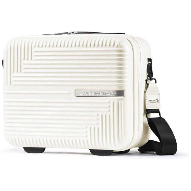 SWISSMILITARY　GENESIS(ジェネシス) レディーバッグ 27cm 機内持込可/12L/キャリーオンバッグ用ストラップ バニラホワイト　SM-O314 WHITE