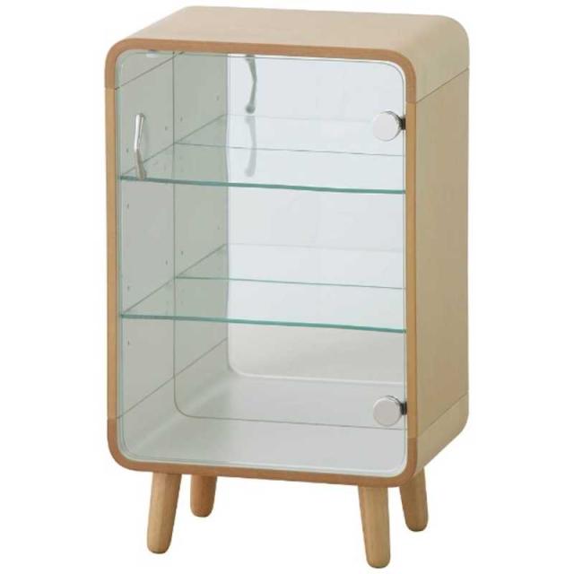 東谷　コレクションシェルフS PT-611NA(W36×D26.5×H60cm)