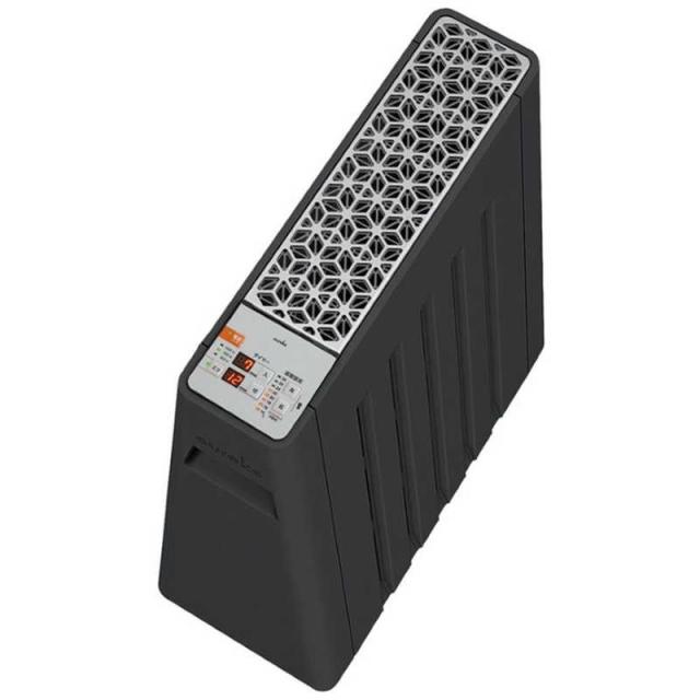 ユーレックス　ヘリテイジヒーター ［最大10畳］ ブラック　EHT-M15WS-B
