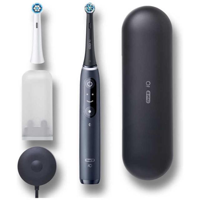 ブラウン　BRAUN　電動歯ブラシ Oral-B オーラルB iOシリーズ iO7 [ 回転式 / AC100V-240V ] ブラックオニキス　IOM72J22BDBK-W