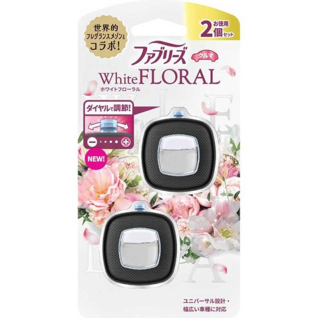 P＆G ファブリーズ イージークリップ ホワイトフローラル 2.4mL×2個パック の通販はau PAY マーケット - コジマ au PAY マーケット店 | au PAY マーケット－通販サイト