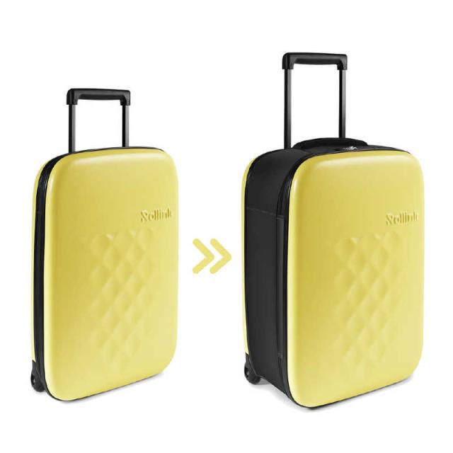 ROLLINK　スーツケース FLEX イエローアイリス　50824