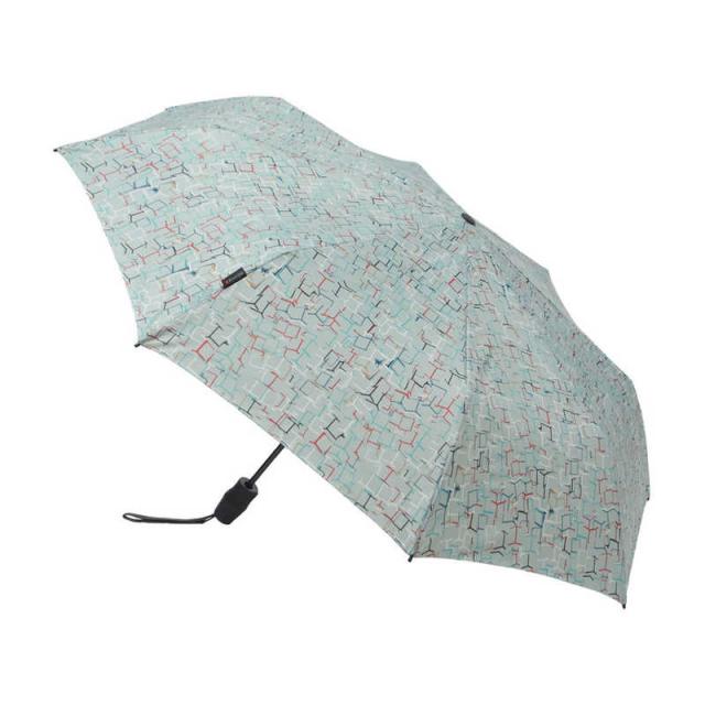 インテック　T.220 8本骨 折り畳み傘 雨傘 53cm 軽量 自動開閉 Cubes Ice knirps クニルプス ［雨傘 /53cm］　KNTL220-8669