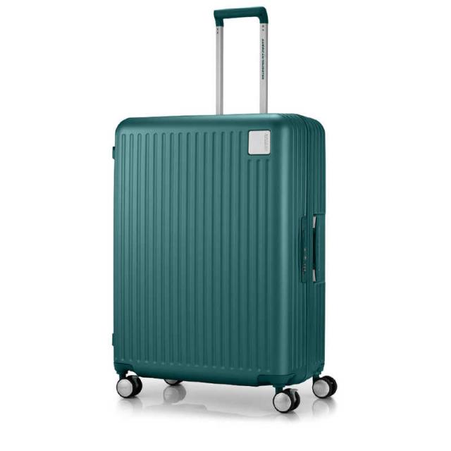 アメリカンツーリスター　ストッパー付スーツケース スピナー75 Lサイズ フレームタイプ ロケーション LOCKATION ［TSAロック搭載］ パイングリーン　QI9＊22007