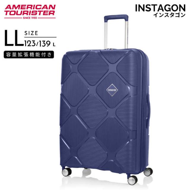 アメリカンツーリスター　拡張機能付きキャリー 超大容量 ( LLサイズ ) INSTAGON ( インスタゴン ) ［ TSAロック搭載 ］ フューチャーダスク　HJ4＊18013