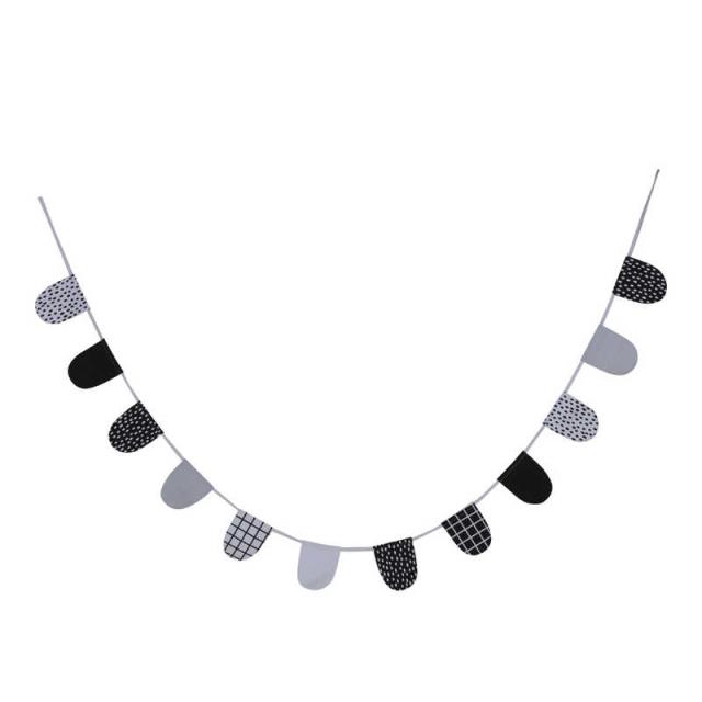 ソダール　フラッグガーランド 世界の国旗 260 cm Blackl ブラック　724423